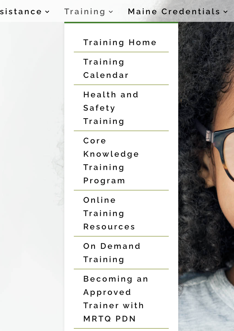 How to Access MRTQ (moodle facilitated) Trainings on the Training Calendar