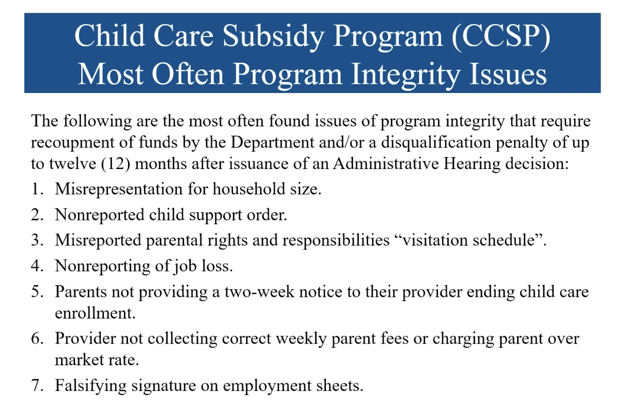 Subsidy (CCAP)