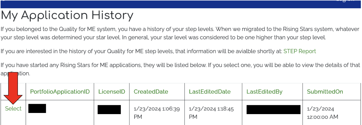 Accessing “Recommendations”