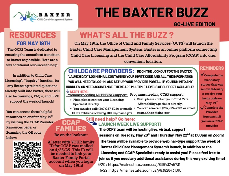 Baxter Child Care Management System